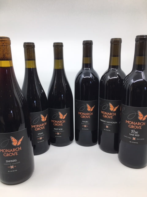 Red Wines – Monarch Grove Winery